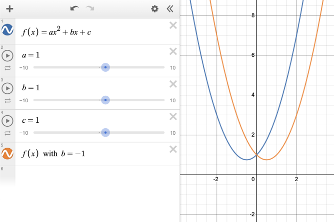 Substitution Desmos Help Center