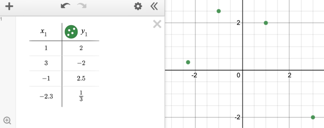 Graphing and Connecting Coordinate Points – Desmos Help Center