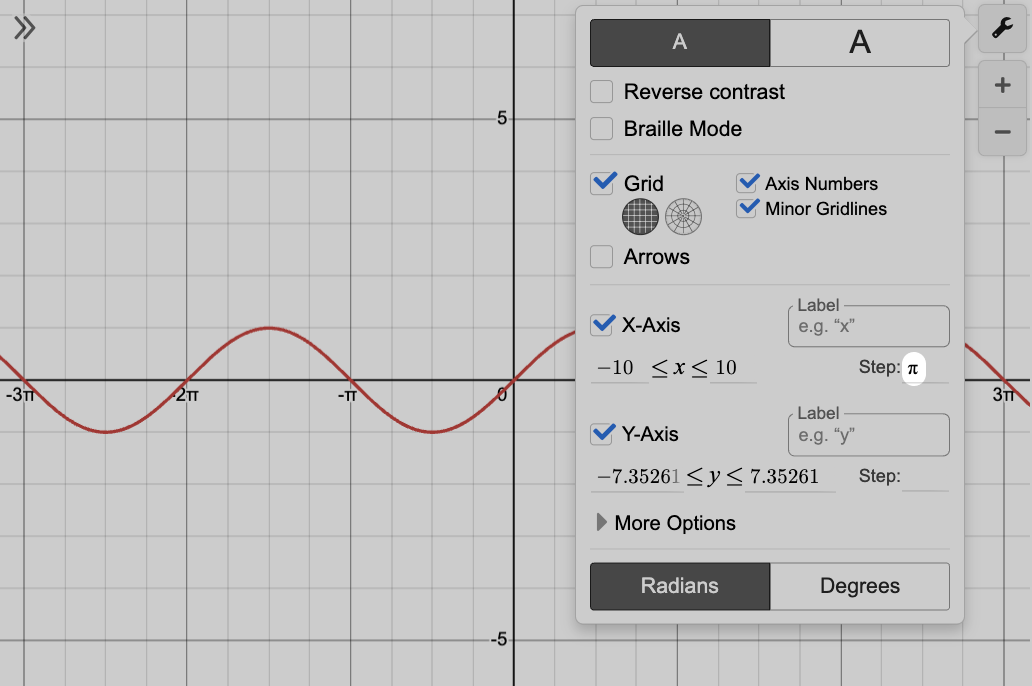 Trigonometry – Desmos Help Center